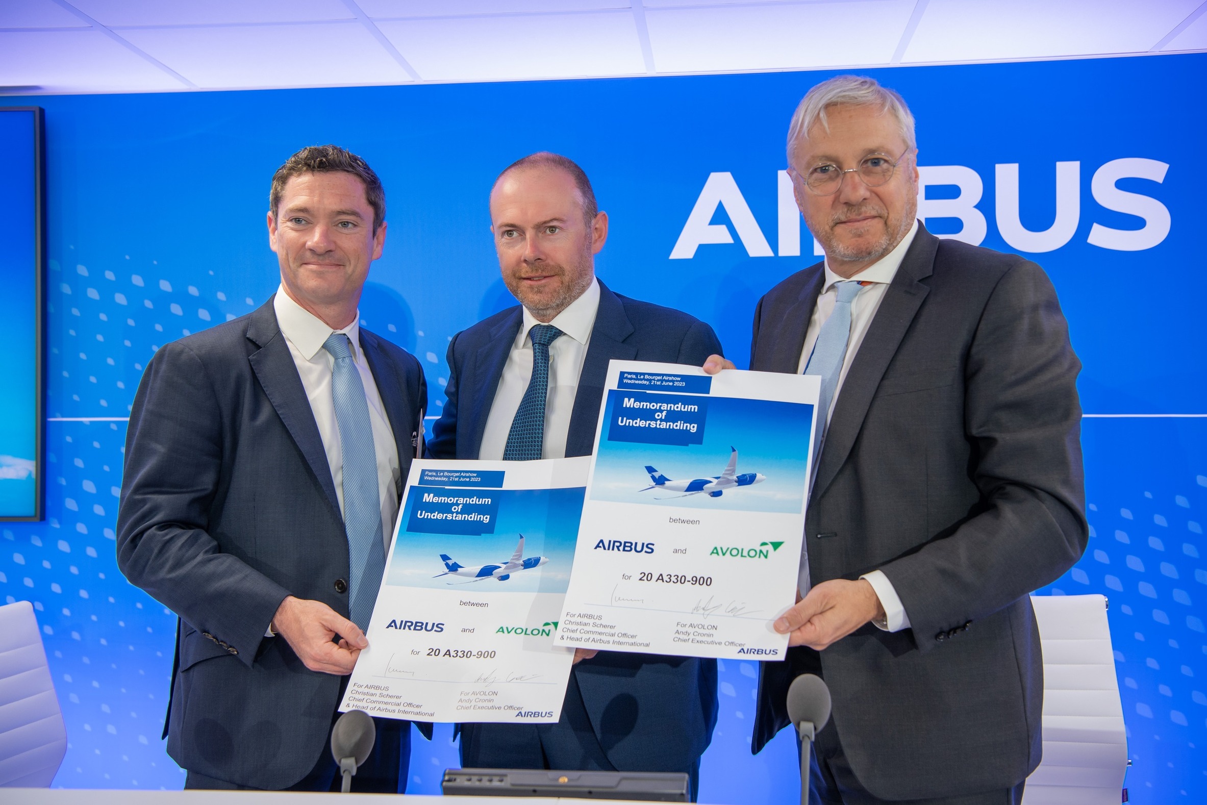 AVOLON FINALISES ORDER WITH AIRBUS FOR 20 A330neo AIRCRAFT - AeroMorning