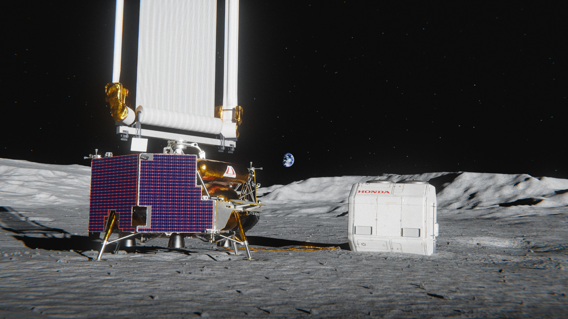 Honda + Astrobotic = Scalable Lunar Power Solutions - AeroMorning